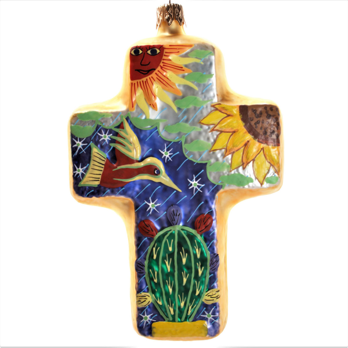 Inspired Folk Art Ornaments and Decorations - Easy Decor